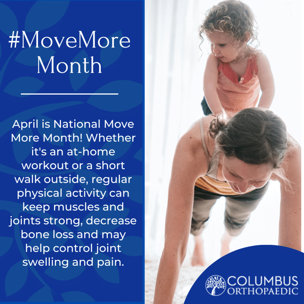 National Move More Month - Columbus Ortho
