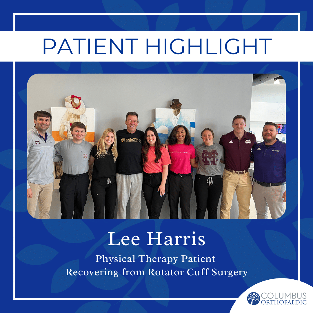 Patient Highlight - Lee Harris - Columbus Ortho