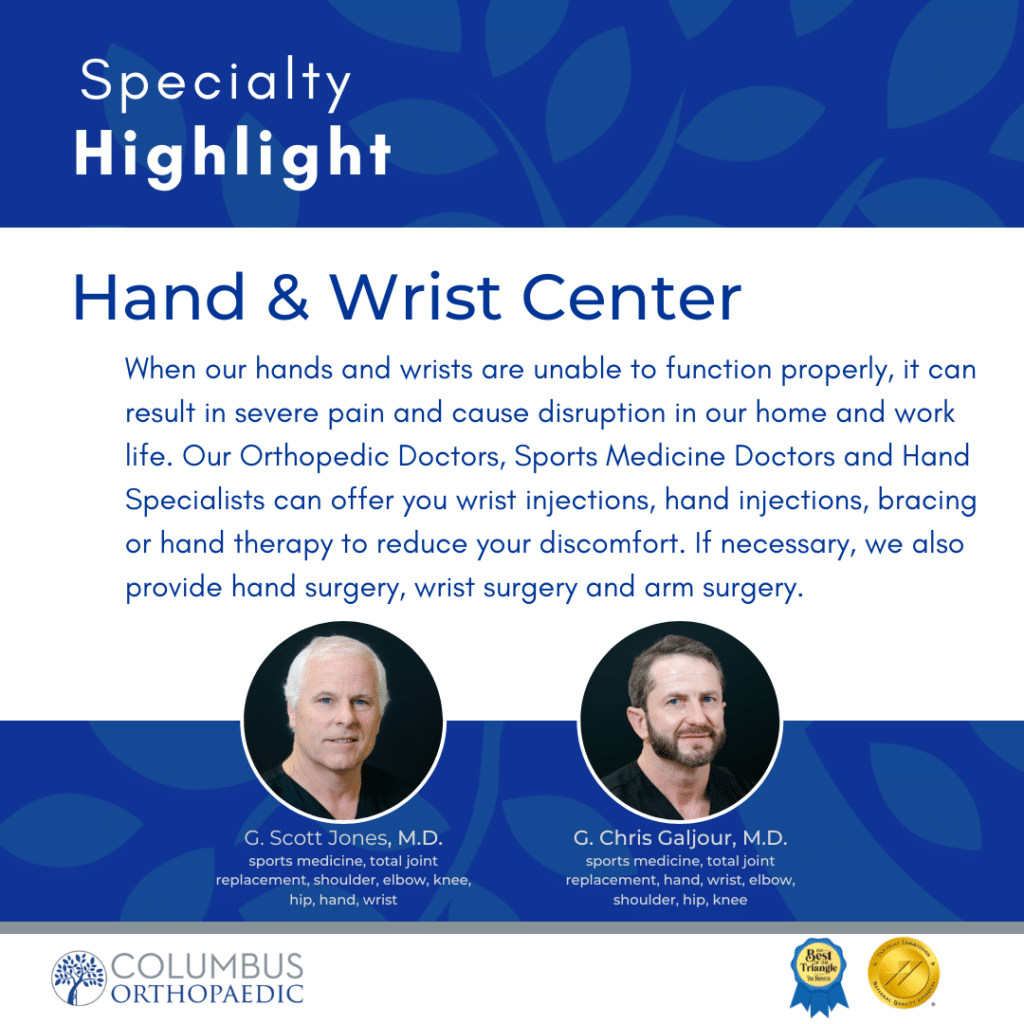 Hand & Wrist Center - Columbus Ortho